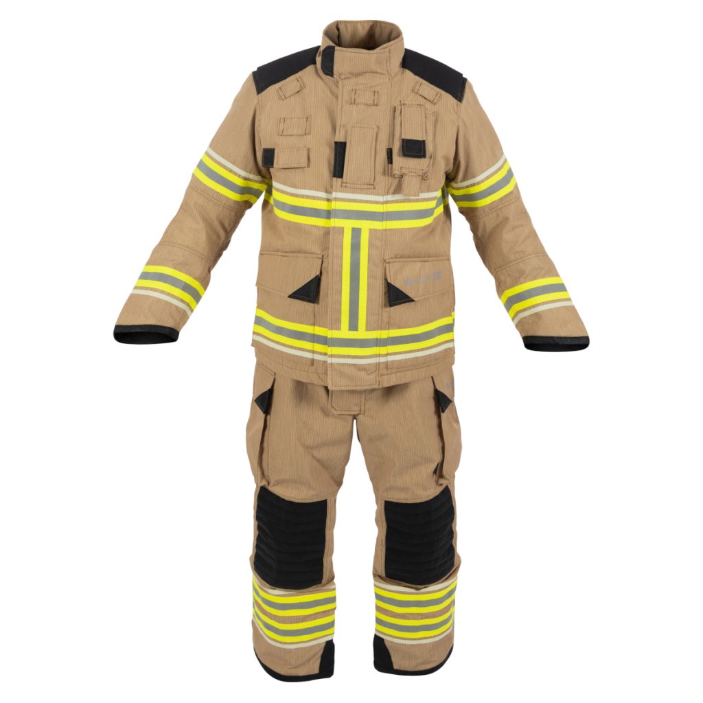 Hi Vis Firefighter Rescue Jacket (ETF5013) - Eagle FR