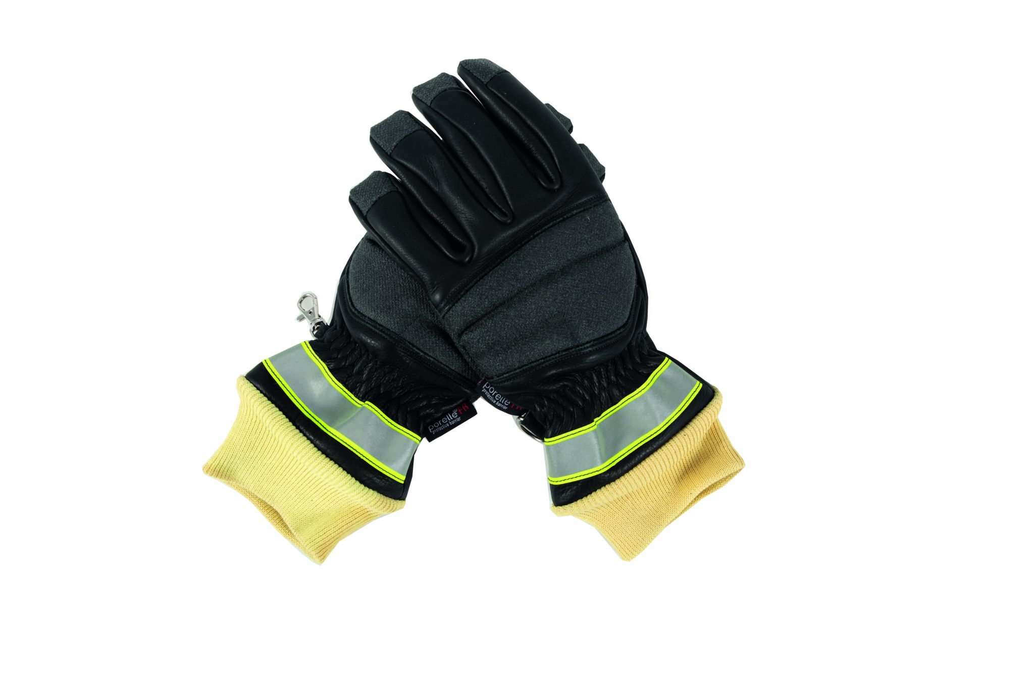 Leather / Kevlar® Firefighter Gloves with Hi Vis (ETF309V5) - Eagle FR
