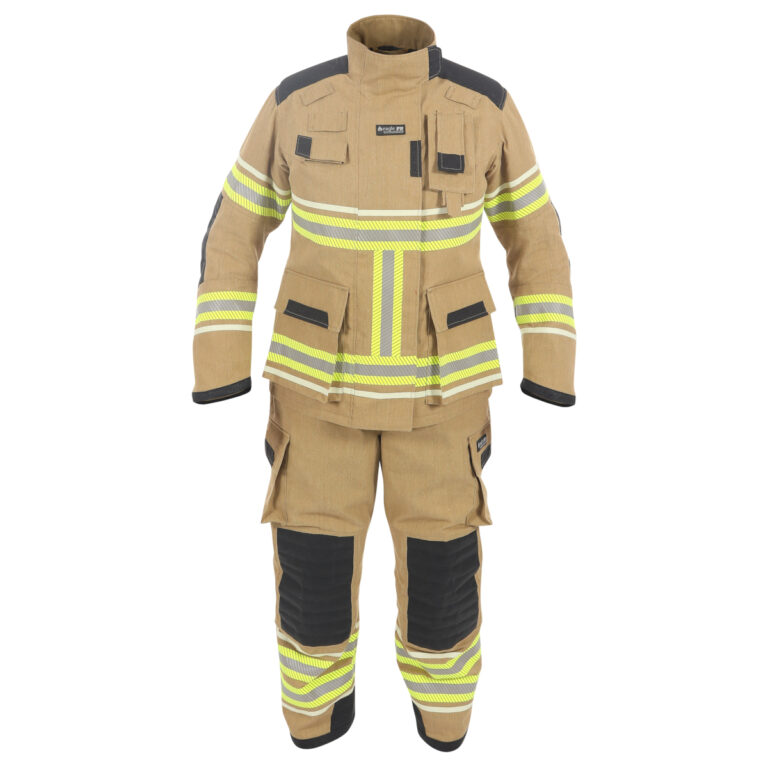 Hi Vis Firefighter Rescue Jacket (ETF5013) - Eagle FR
